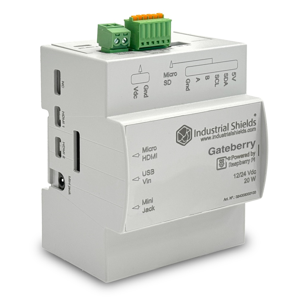 GateBerry – Industrial Gateway & PLC Controller for Raspberry Pi